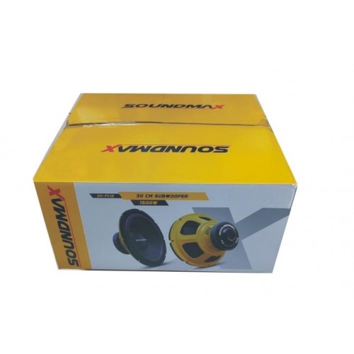 SOUNDMAX SX-FC12 BASS SUBWOOFER 30CM 1500W OTO HOPARLÖR